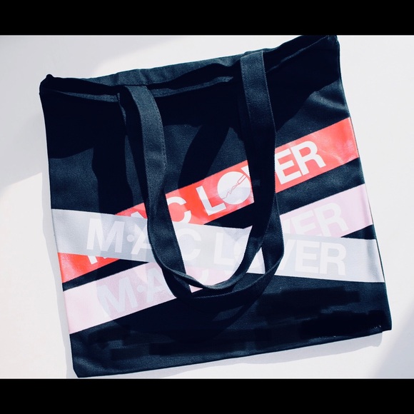 MAC Cosmetics | Bags | Mac Cosmetics Mac Lover Shopping Totebeach Bag ...